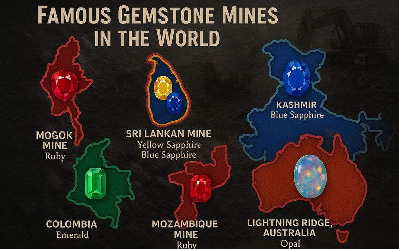 Most Famous Gemstone Mines in the World - HTPGemstones
